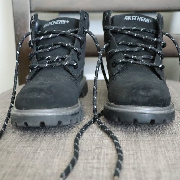 Skechers | Shoes | Sketchers Kids Mecca Bunkhouse Lace Up Boot | Poshmark